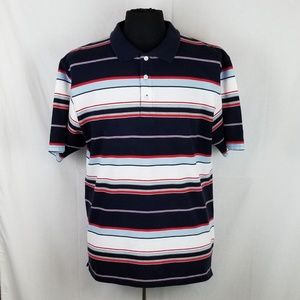 Bugle Boy | Shirts | Bugle Boy Mens L Polo Shirt Red White Blue | Poshmark